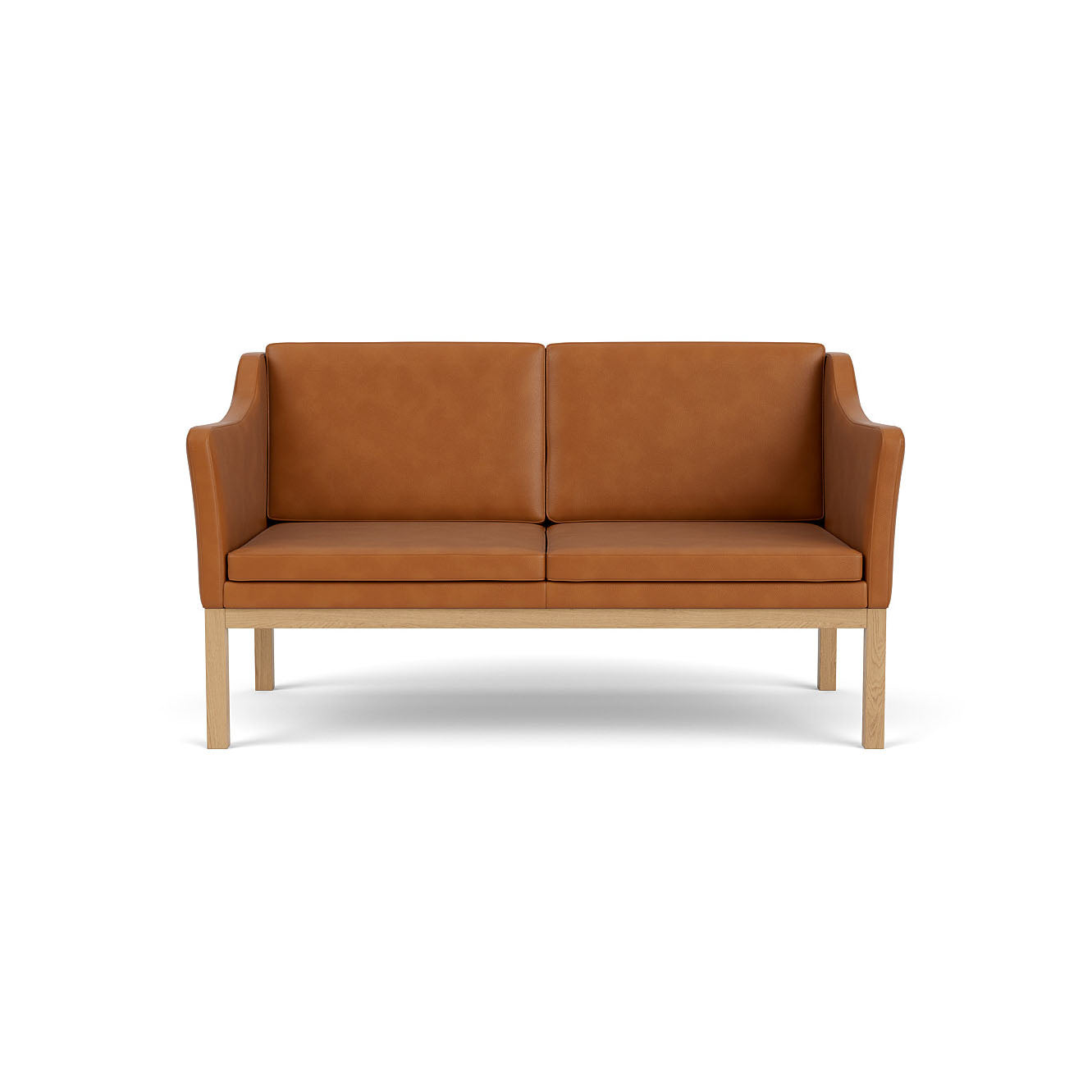 L45 - MK154 - 2 pers. sofa - Cognac læder