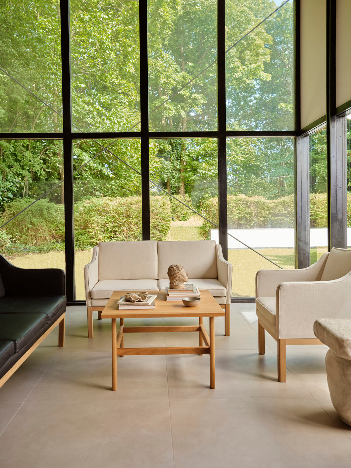 L45 - MK154 - 2 pers. sofa - Beige