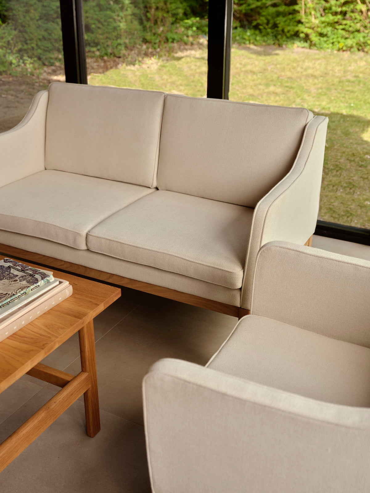 L45 - MK154 - 2 pers. sofa - Beige